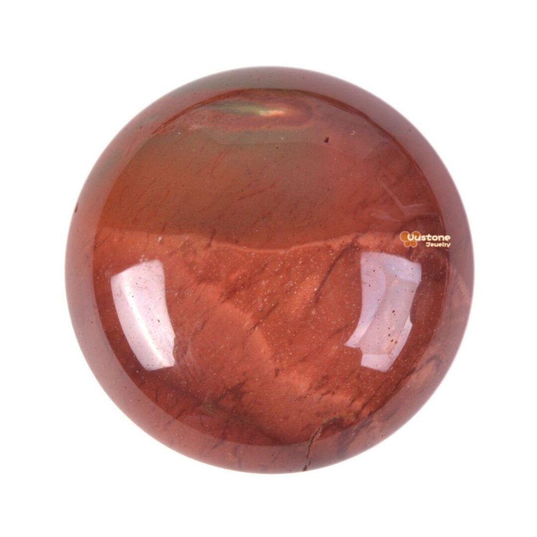 30mm Red Mookaite Jasper Round Cab Cabochon - Etsy