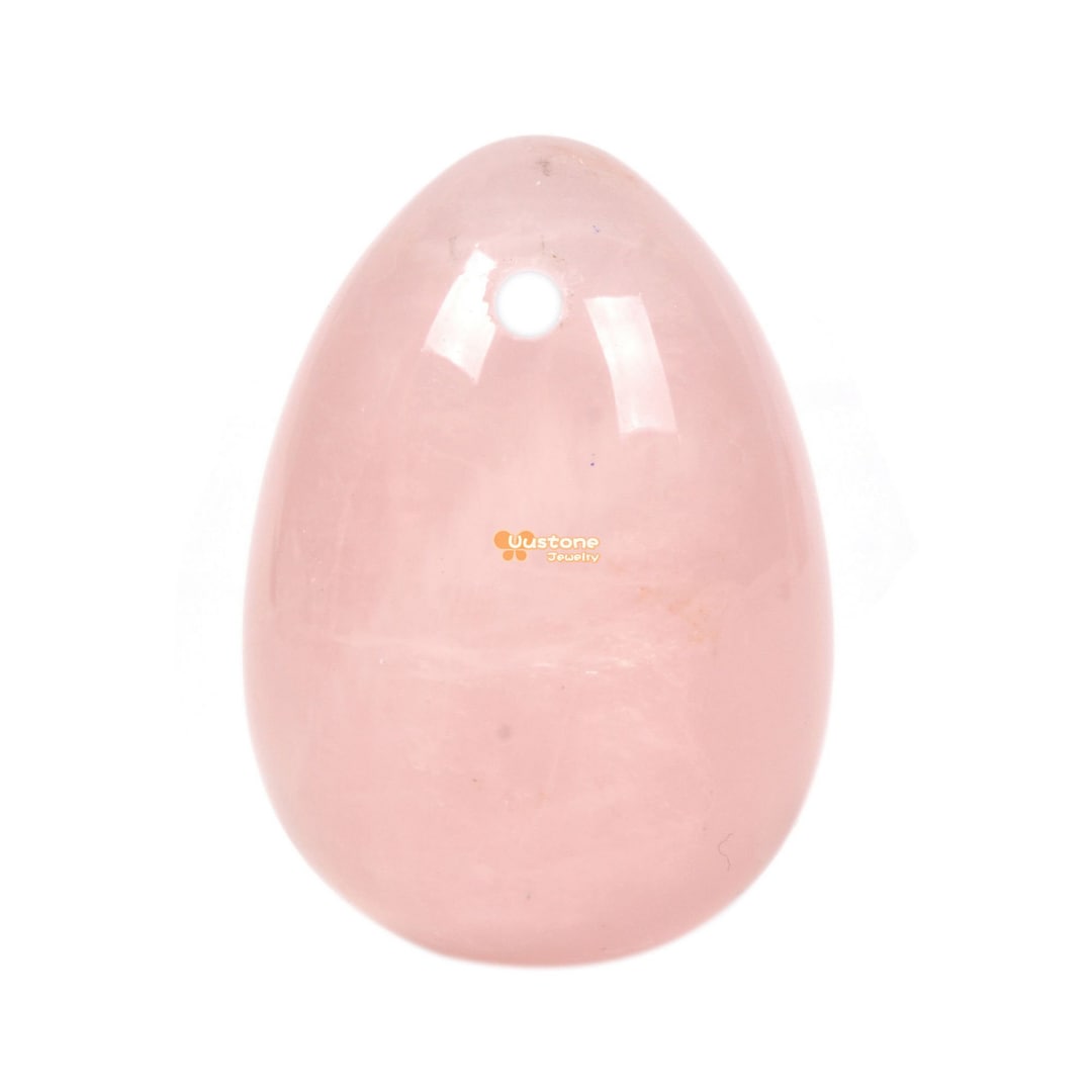 30mm Natural Rose Quartz Muscles Massage Yoni Eggs Chakra Healing Bead ...