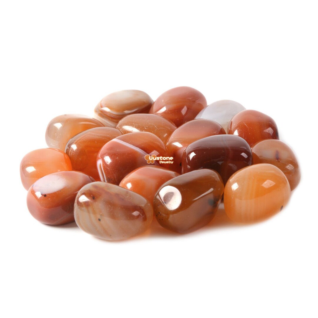 1/2LB Red Agate Carnelian Tumbled Stone Specimen Collection - Etsy