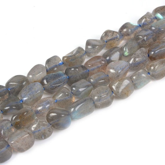 0111 Natural Labradorite Pebble Chips Loose Gemstone Beads - Etsy