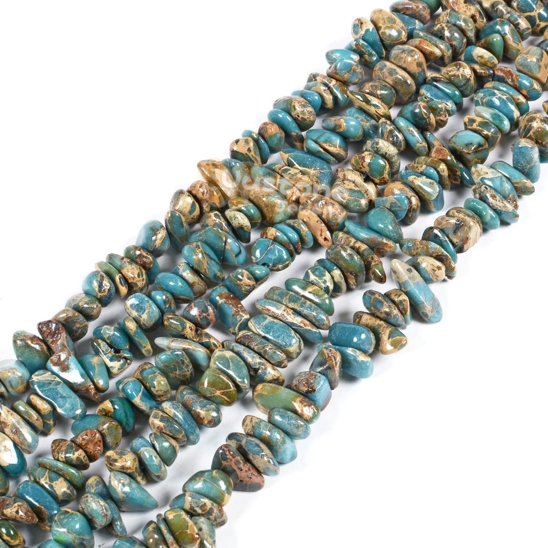Green Serpentine Freedom Chips Loose Beads 3-10mm for Jewelry Making ...