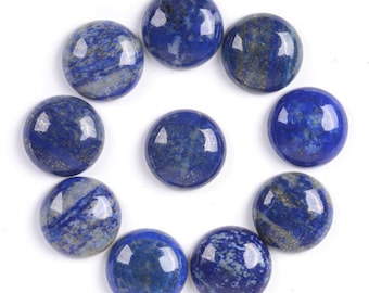 20mm Blue Howlite Turquosie Gemstone Round Cab Cabochon - Etsy