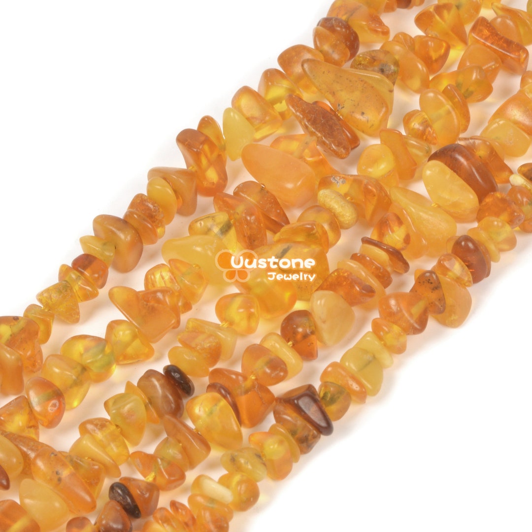 Natural Amber Freedom Chips Loose Beads 5-9mm for Jewelry Making DIY ...