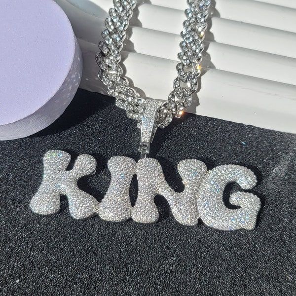 Bubble Letters Chain - Etsy