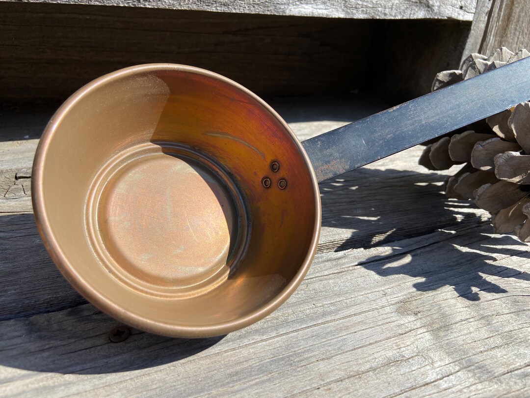Copper Dipping Ladle Farmhouse Rustic Home Decor Vintage Copper Water ...
