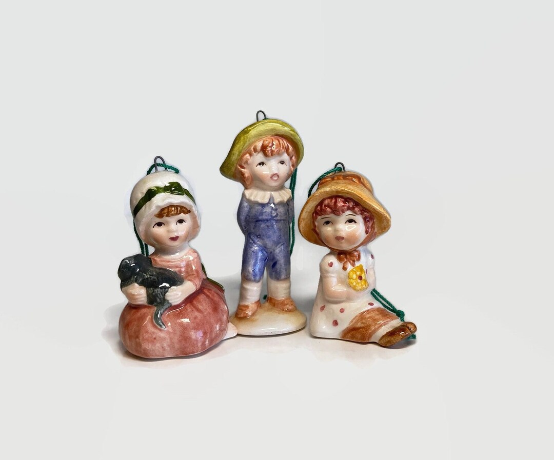 A Company of Friends Figurines, Miniature Children Figurines, Set of 3 ...