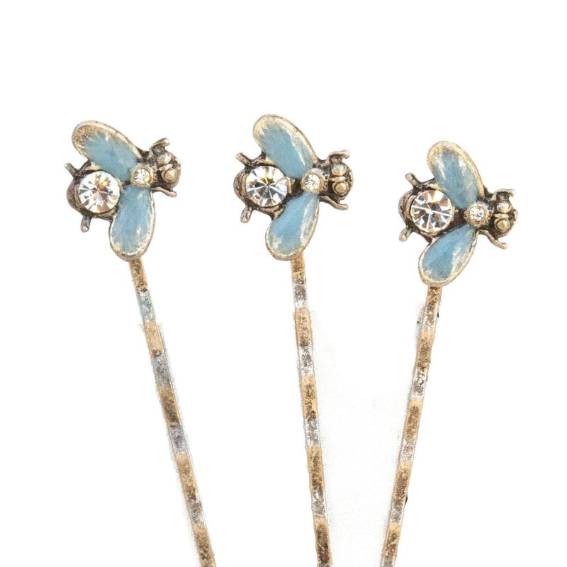 Bee Hair Pins - Etsy