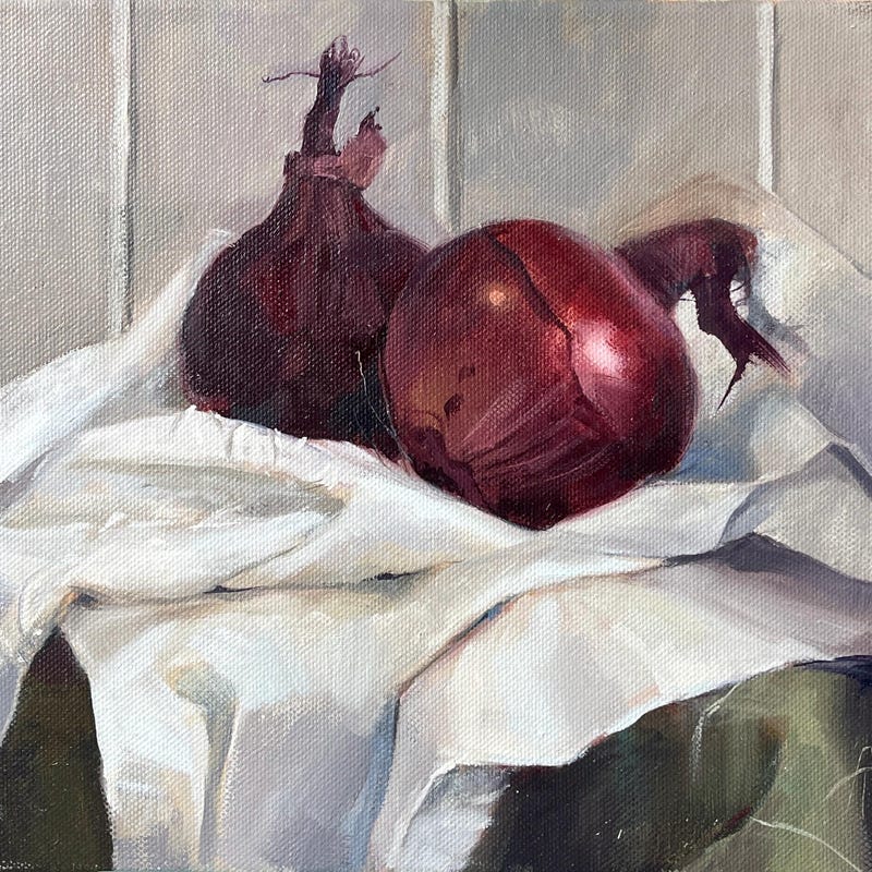 Onions Still Life - Etsy