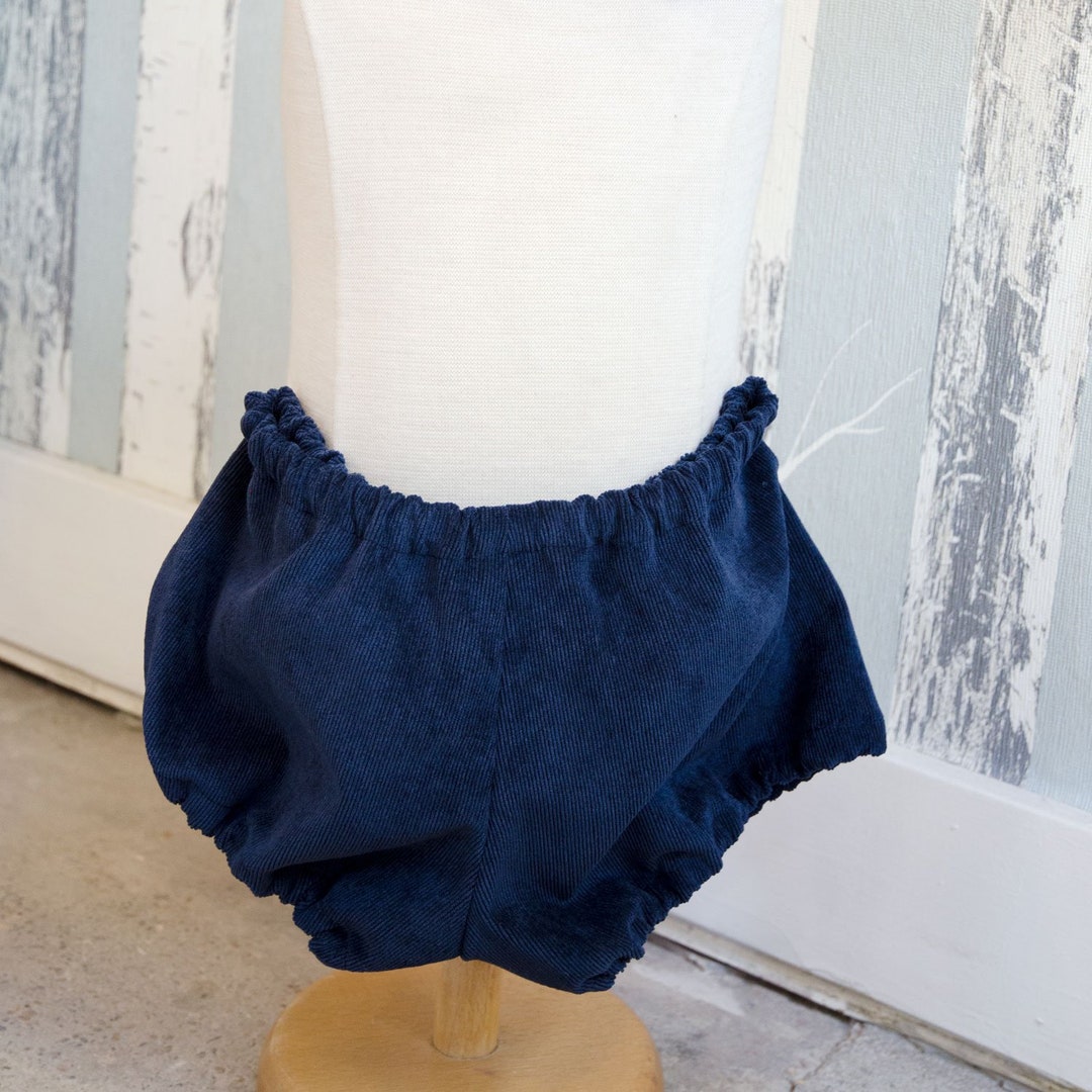 Dark Blue Velvet Bloomer Sizes 6 Months to 4 YO - Etsy