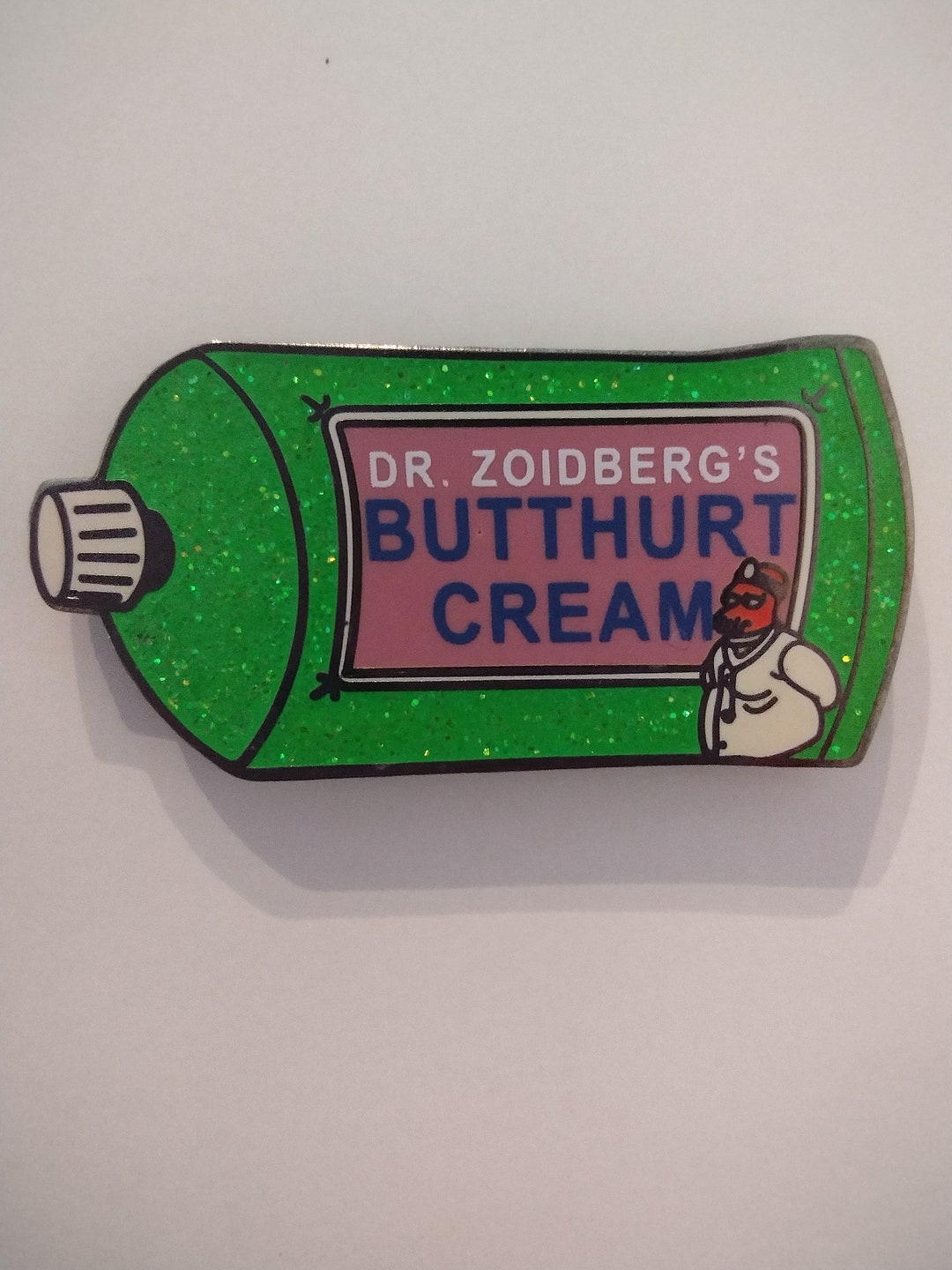 Fanart Dr Z Butthurt Cream Pin - Etsy