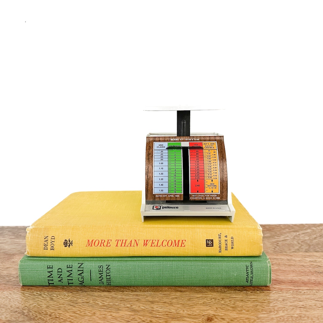 Vintage Scale | Mail Postage Scale Shelf/home Decor - Etsy