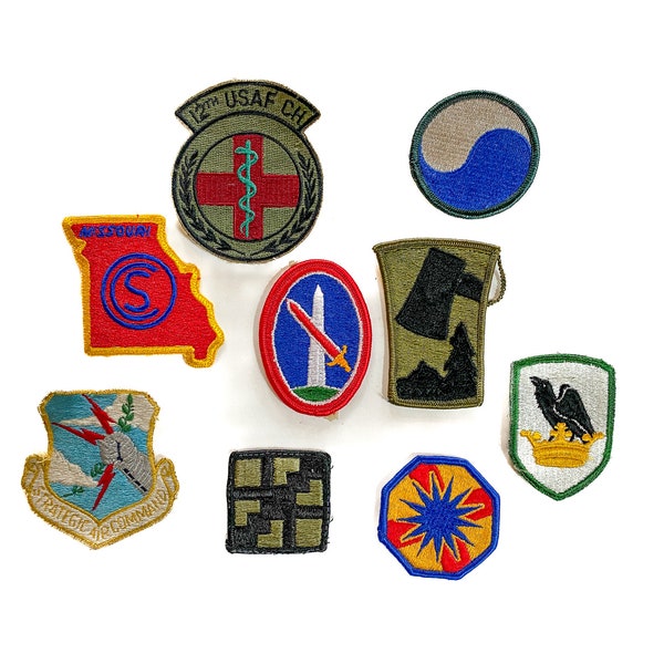 Military Patches Vintage - Etsy