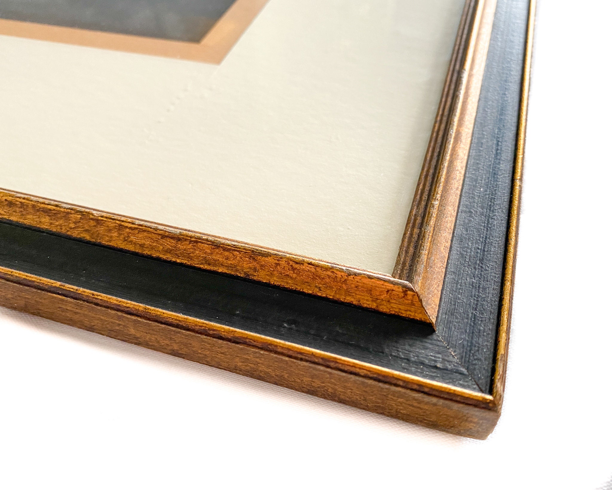 Vintage Art Pair of Early American Oil Prints Large Framed | Etsy