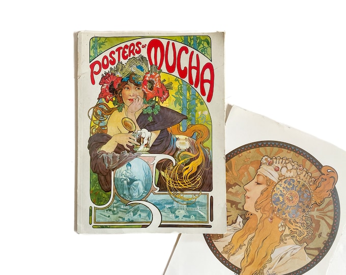 Catalog posters of Mucha Poster Book 1975 20 Large Prints Alphonse ...