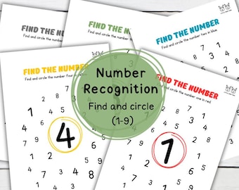 NUMBER BINGO! (1-100) - Number Recognition - Etsy