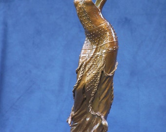 Female Torso Fragment Sculpture. Cast Bronze. | Etsy