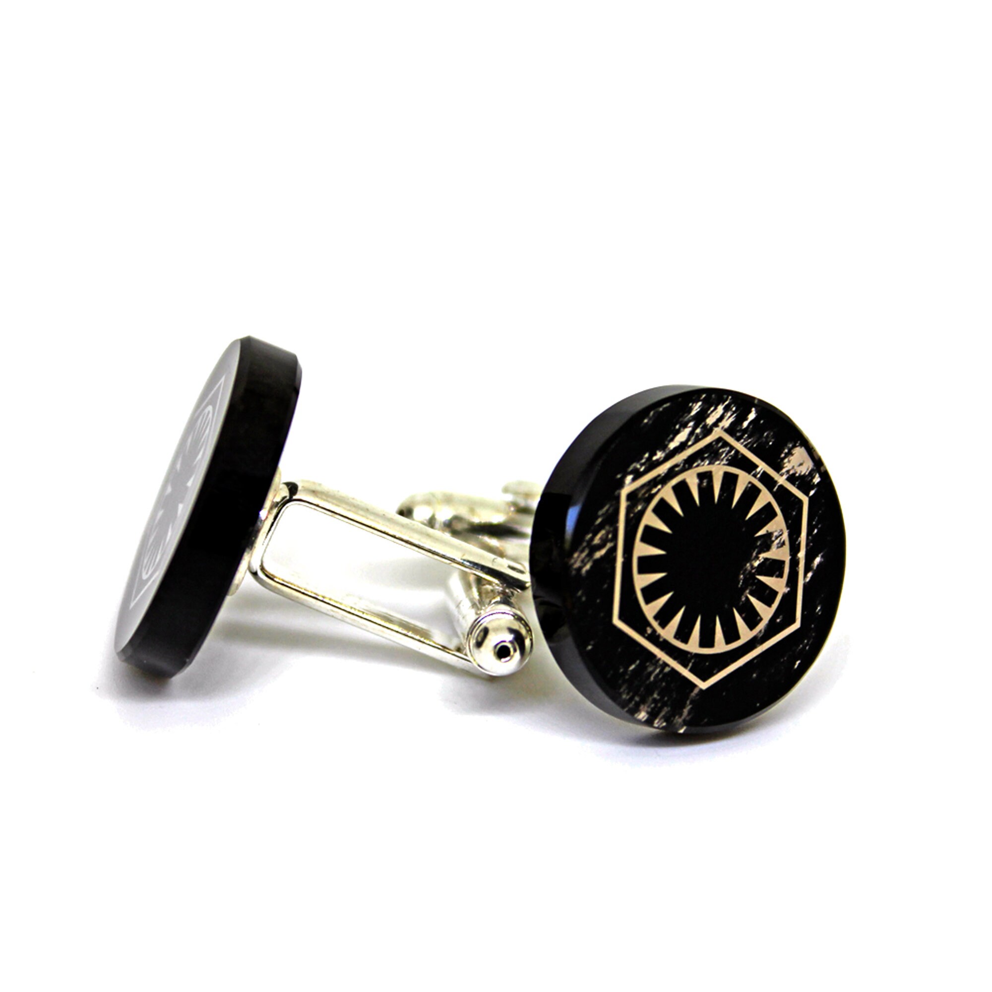 Star Wars Emblem of the First Order Cuff Links Made From Natural ...