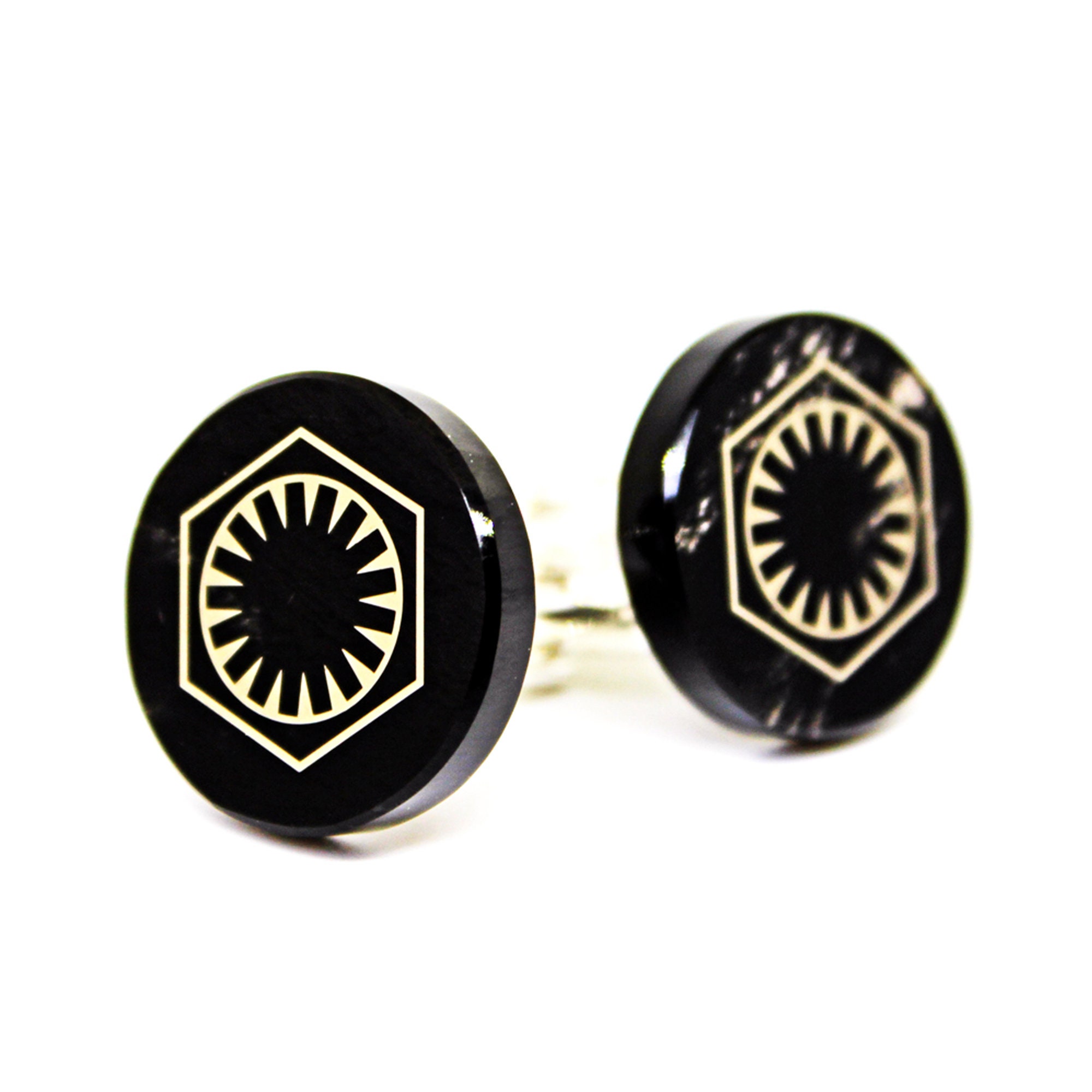 Star Wars Emblem of the First Order Cuff Links Made From Natural ...
