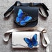 Morpho Butterfly Bag Blue Butterfly Bag Painted Butterfly Purse ...