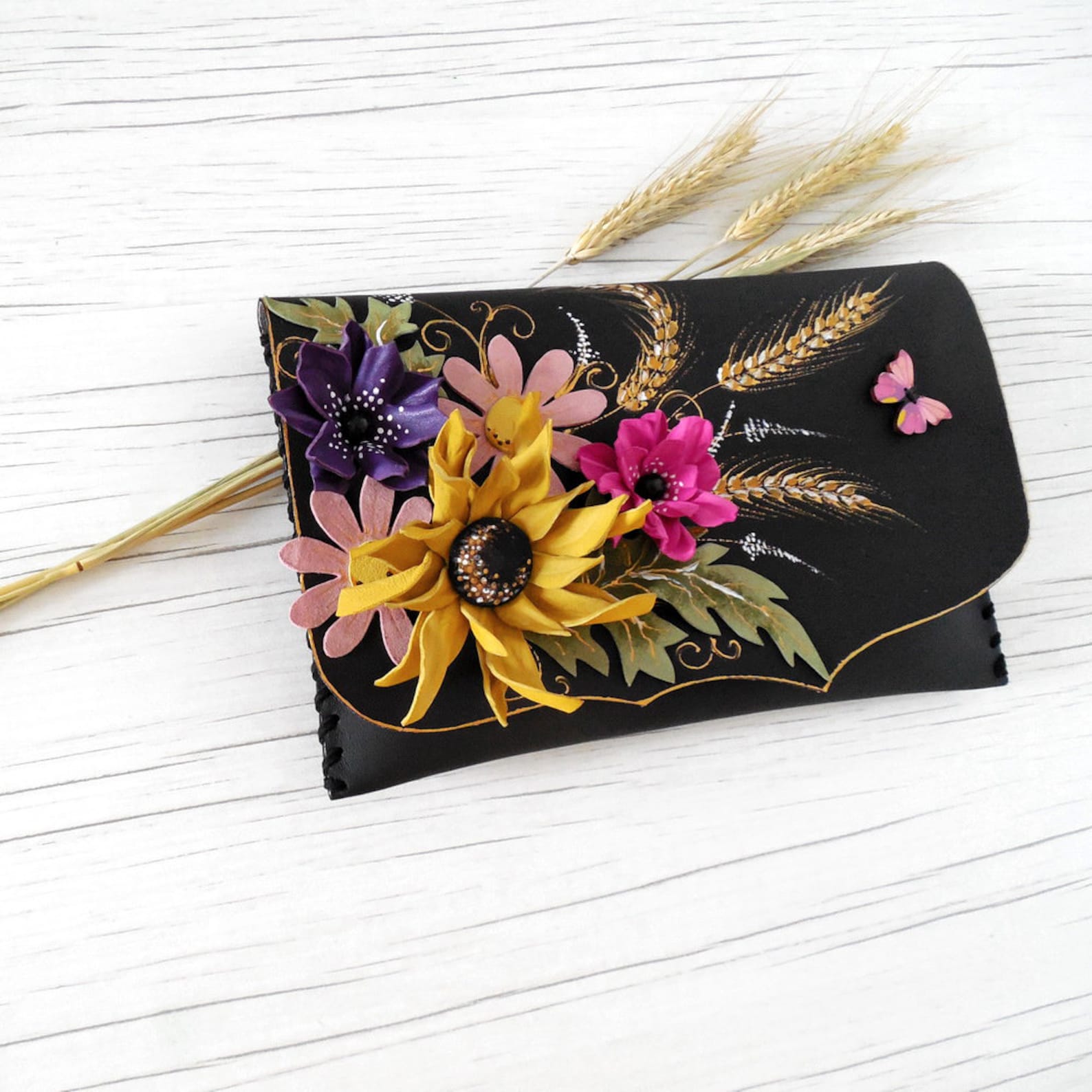 Colorful Clutch Summer Floral Bag floral Clutch Limited - Etsy