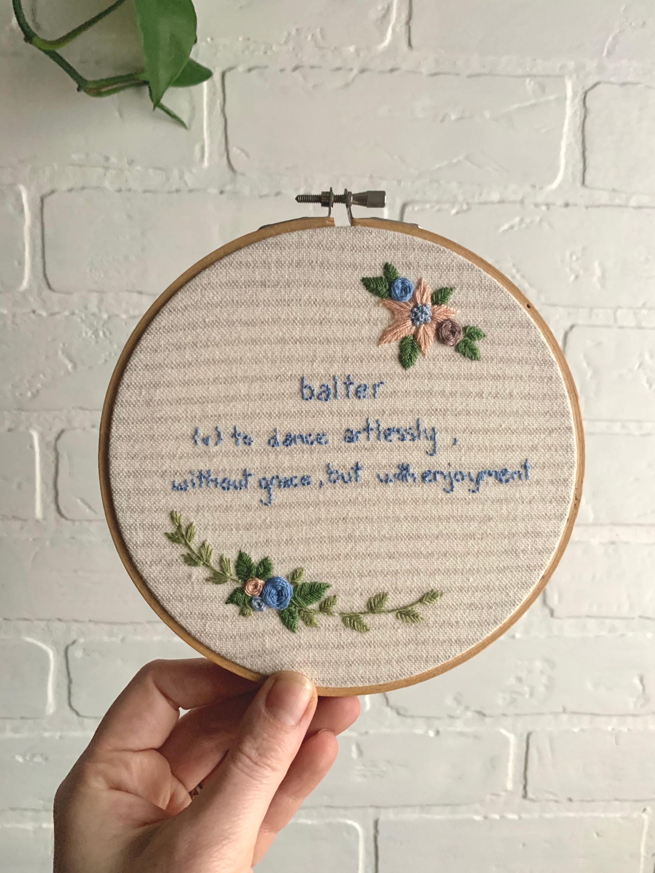 Embroidered Meaning