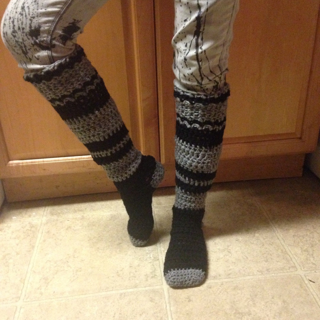 Knee-high Boot Socks - Etsy