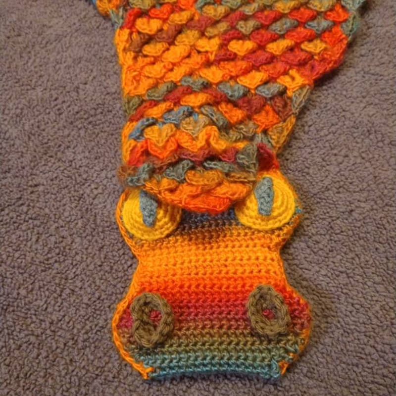 Dragon Scarf - Etsy