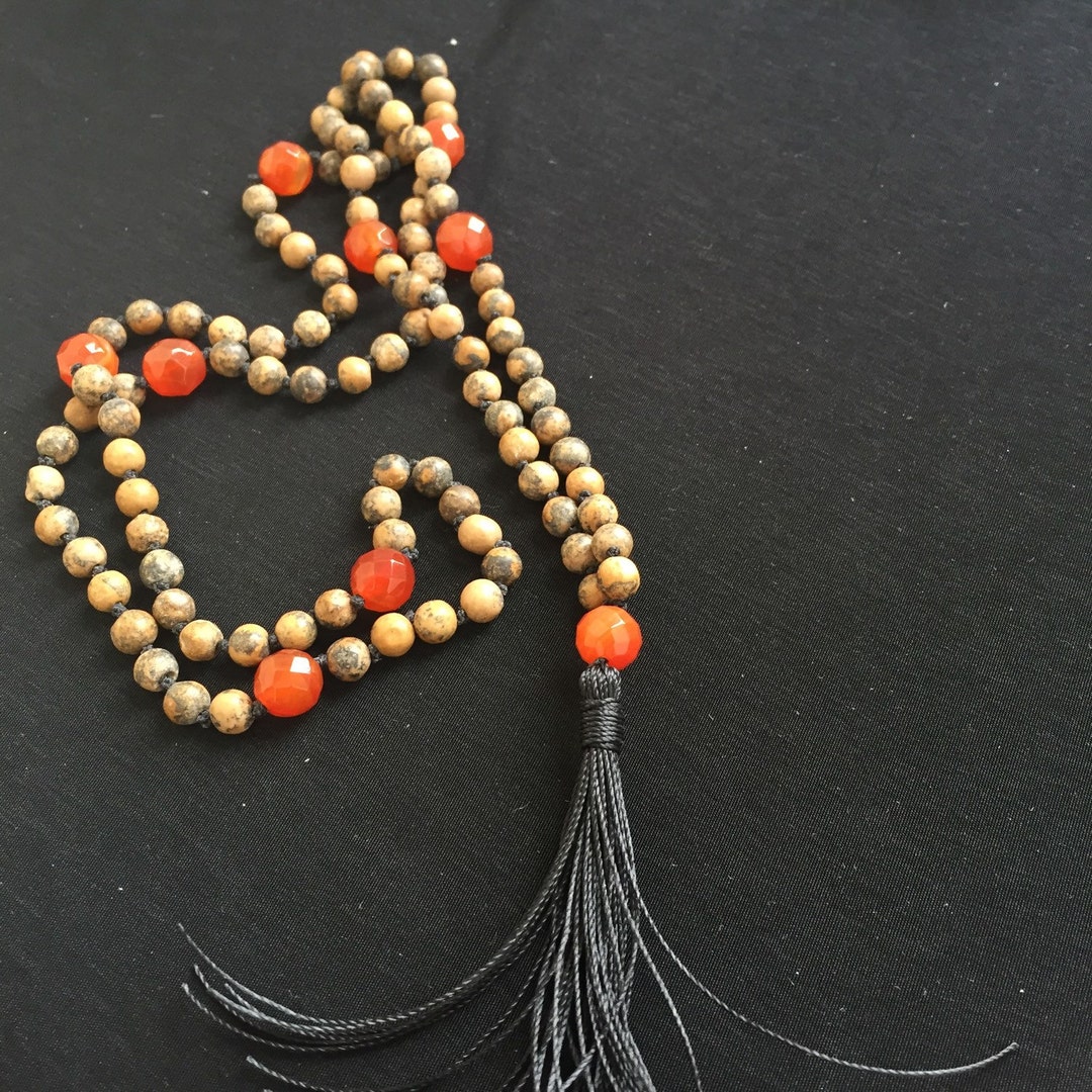 Positive Reinforcement Meditation Mala Necklace - Etsy