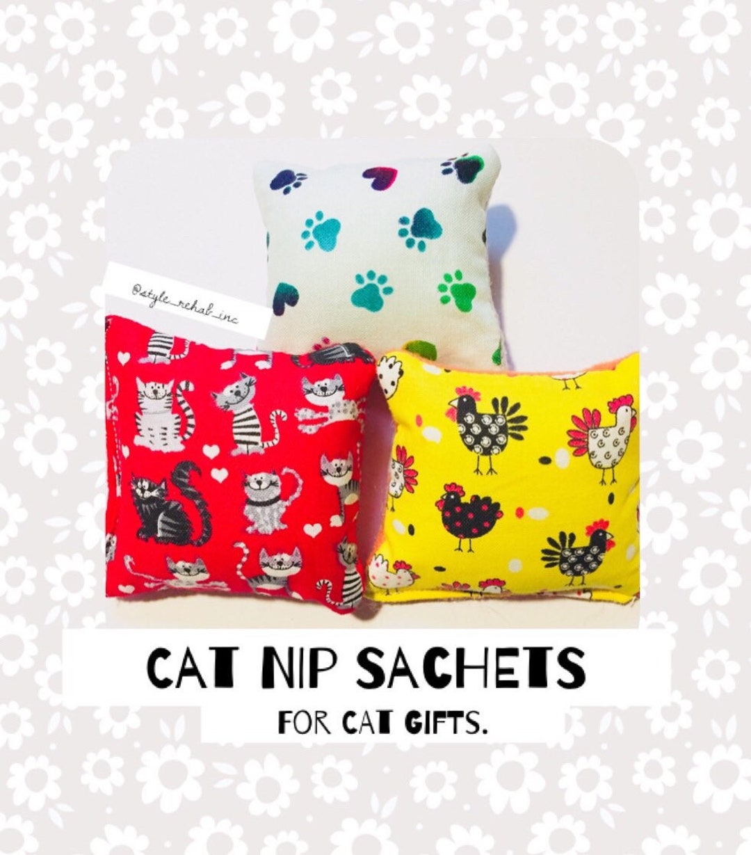 Sale Catnip Cat Toys Sachet Cat Easter Basket Gift for Pets Cotton ...