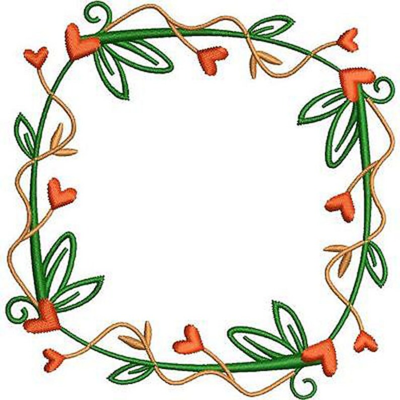 Machine Embroidery Design Set Decorative Borders 10 - Etsy