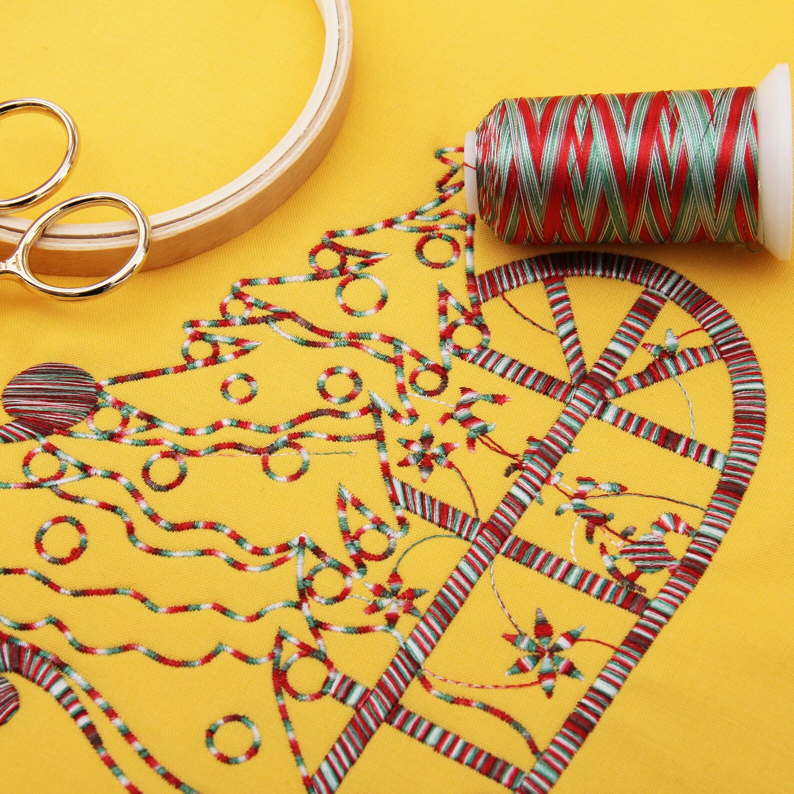 Multicolor Polyester Embroidery Thread Set 4 Pastel Shades | Etsy