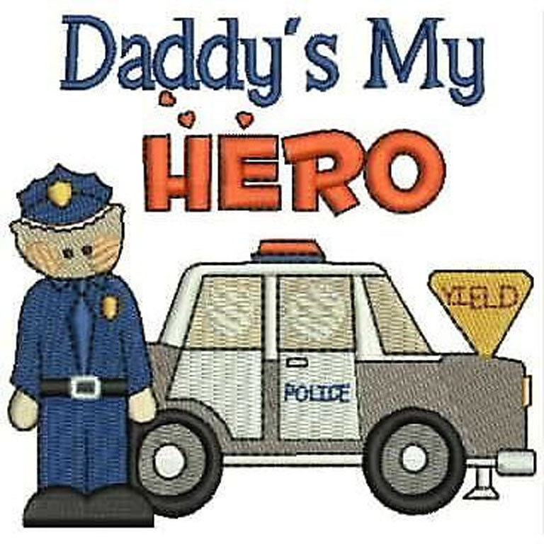 Machine Embroidery Design Set Police1 15 Designs 9 - Etsy