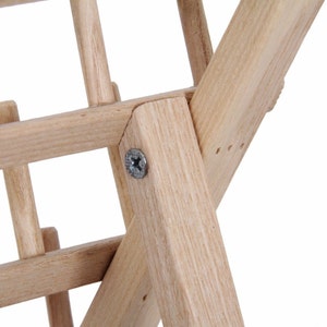 120 Spool Wood Thread Rack - Holds 120 Cones or Spools Sewing Thread ...