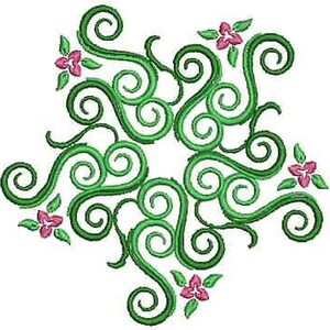 Machine Embroidery Design Set - Ornamental Circles - 10 Designs - 9 ...