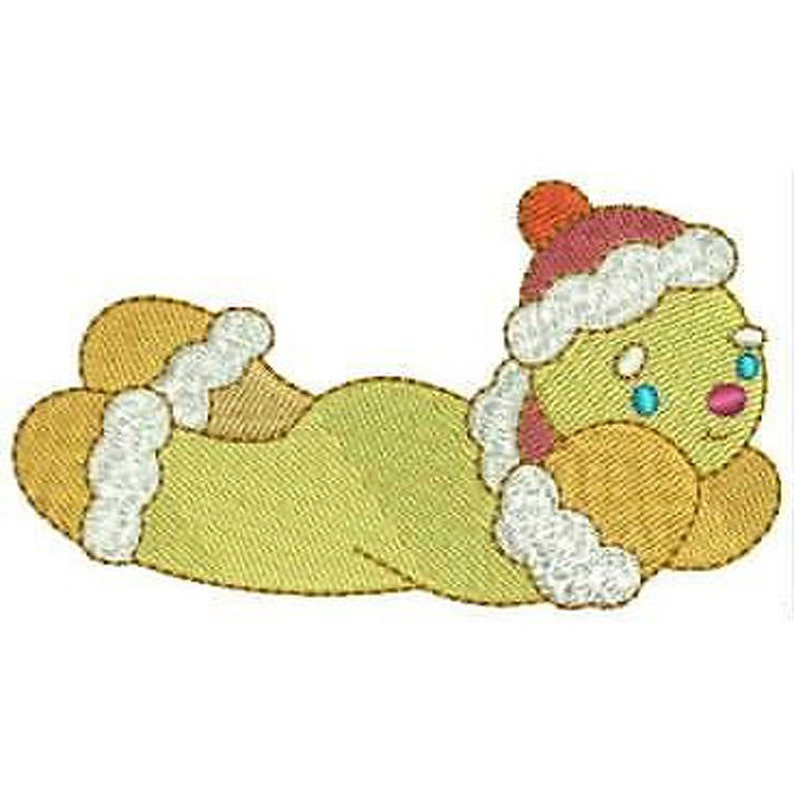 Machine Embroidery Design Set Gingerbread Men1 10 | Etsy