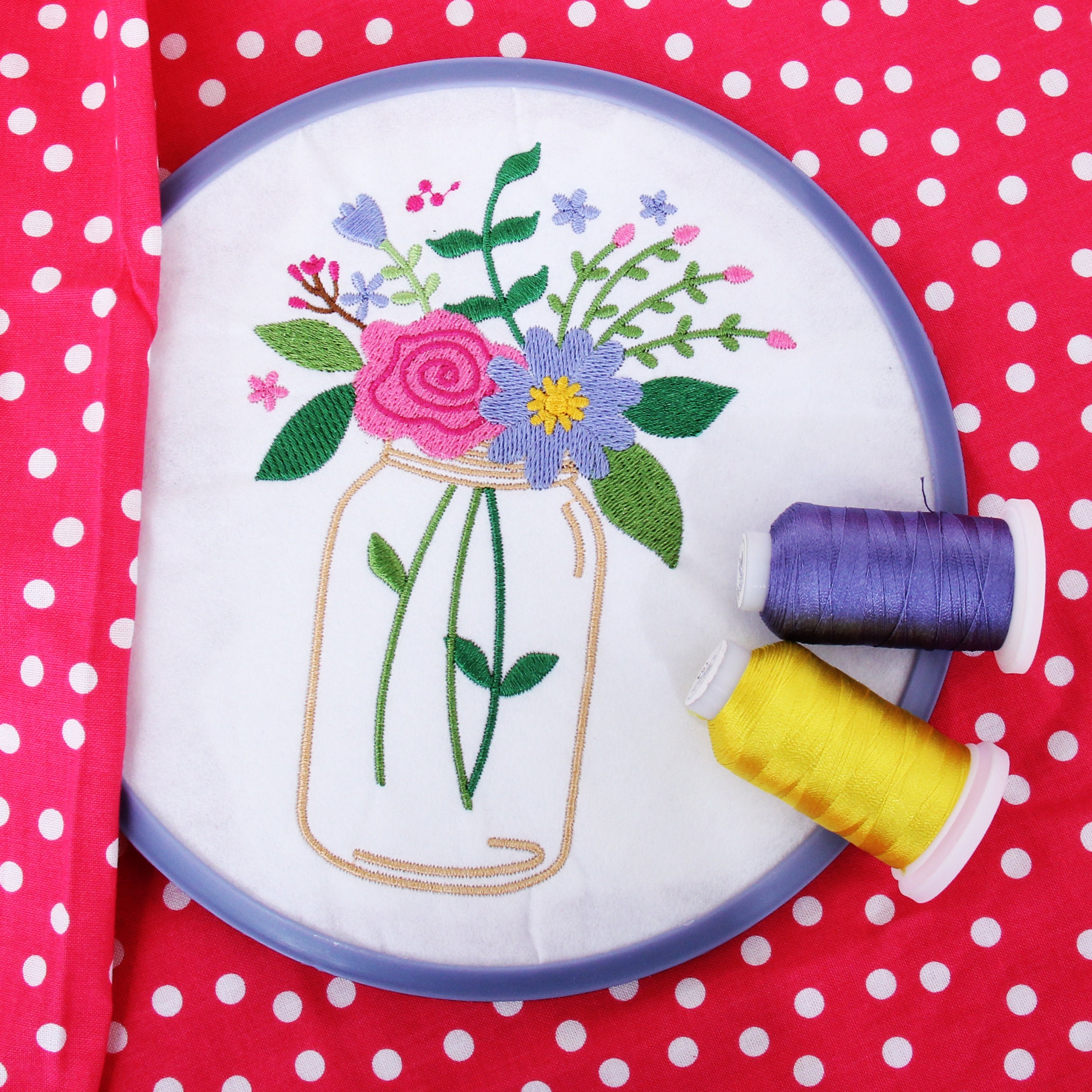 63 Spool Brother Colors Polyester Embroidery Machine Thread | Etsy