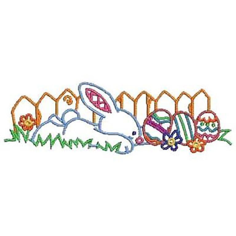 Machine Embroidery Design Set - Easter Bunny(3) - 10 Designs - 9 ...