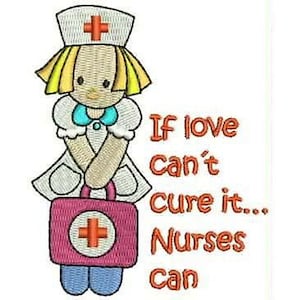 Machine Embroidery Design Set - Nurses(1) - 14 Designs - 9 Formats ...