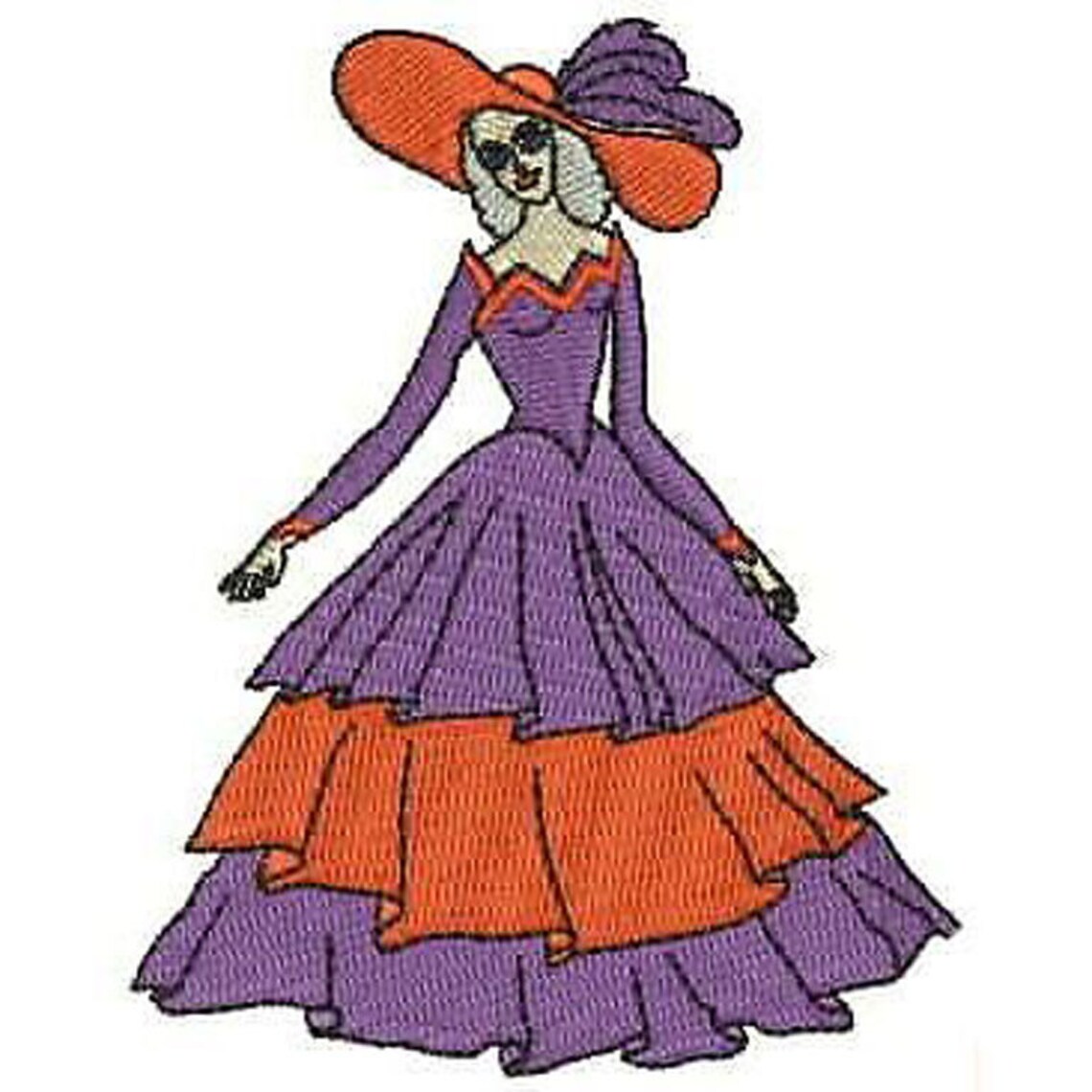 Machine Embroidery Design Set Red Hat1 17 Designs 9 - Etsy