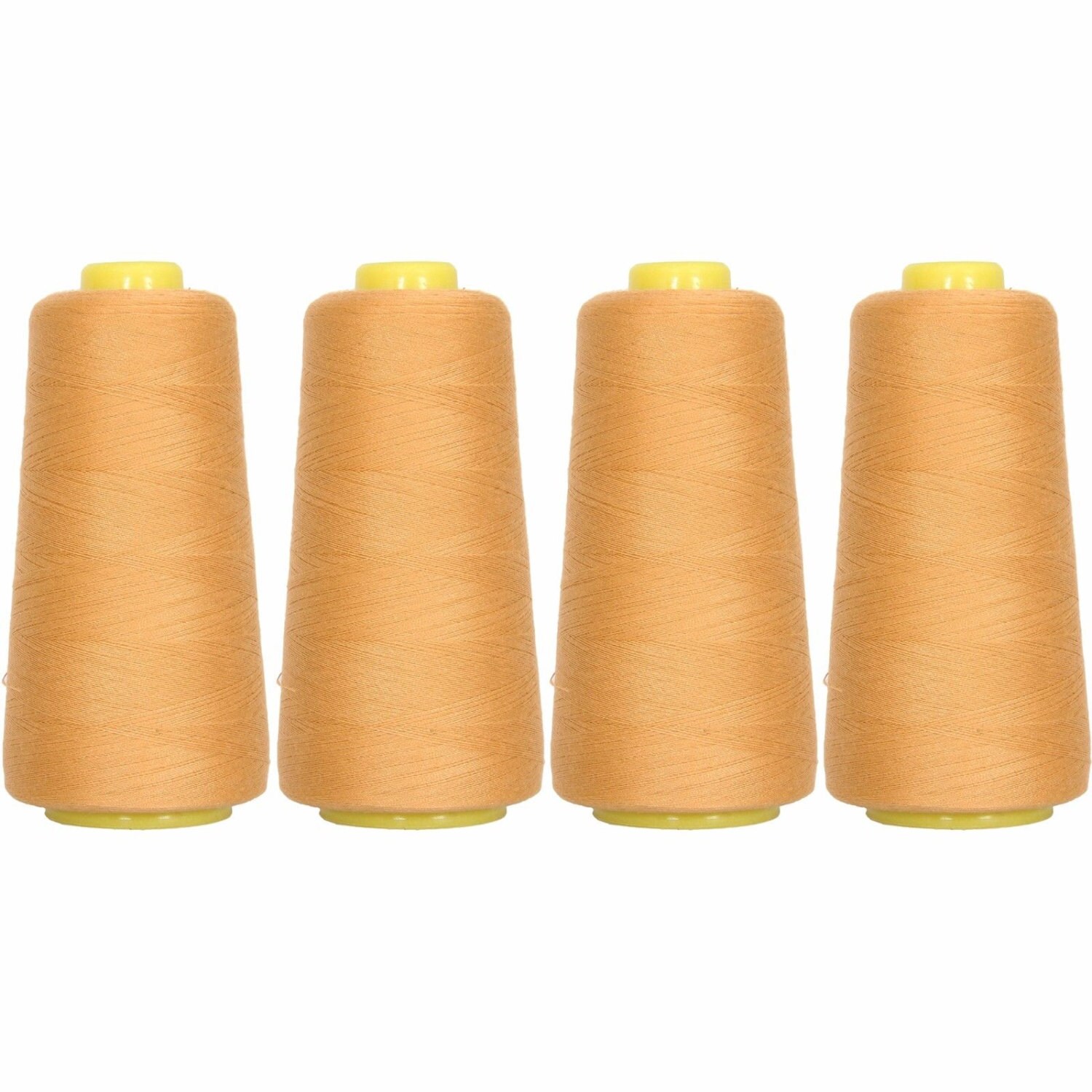 4 Big Cones Light Gold Serger Sewing Thread 2750 Yd Tex 27 | Etsy