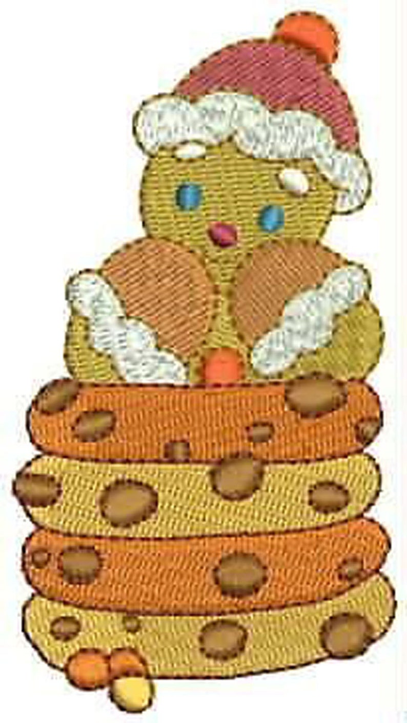 Machine Embroidery Design Set Gingerbread Men1 10 | Etsy