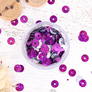 Loose Hot Fix Sequins - 6mm Holographic - 720/pack - Several Color ...