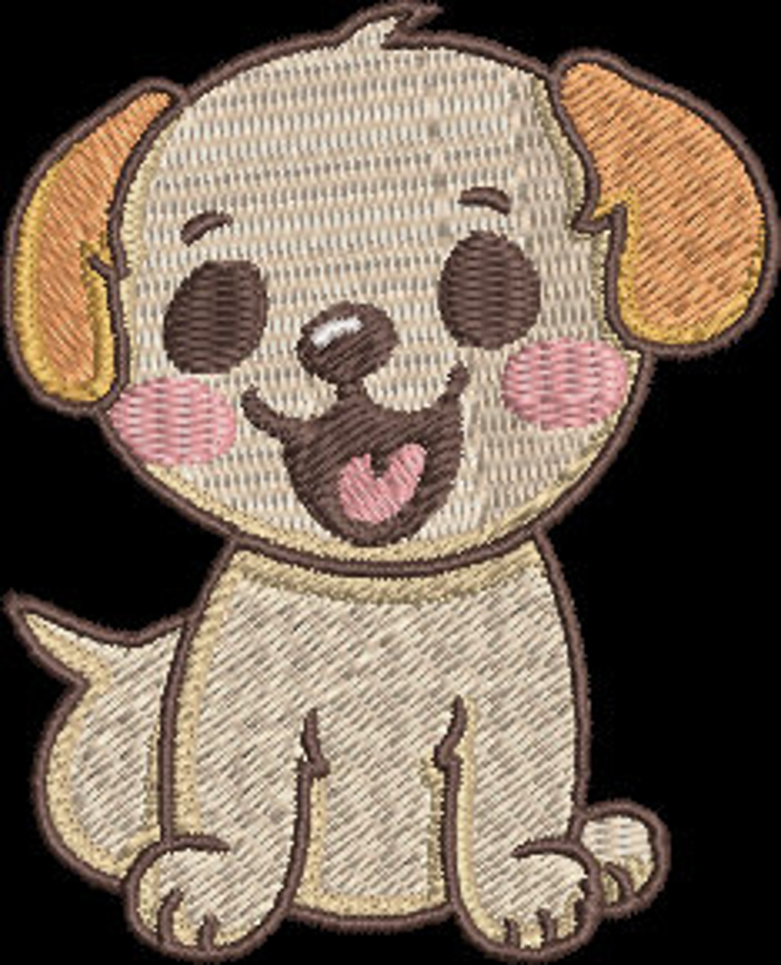 Labrador Puppy Embroidery Design Instant Download - Multiple Sizes - 8 ...