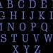 Avery Block Font Machine Embroidery Design Set - Alphabet Letters BX ...