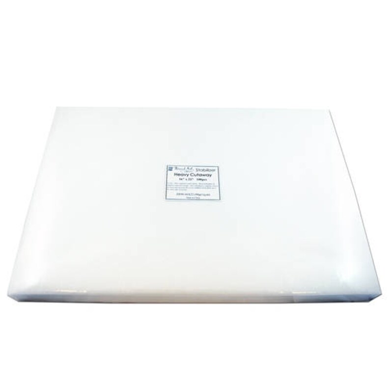 Heavy Cutaway Embroidery Backing Stabilizer 16x22 100 Precut - Etsy