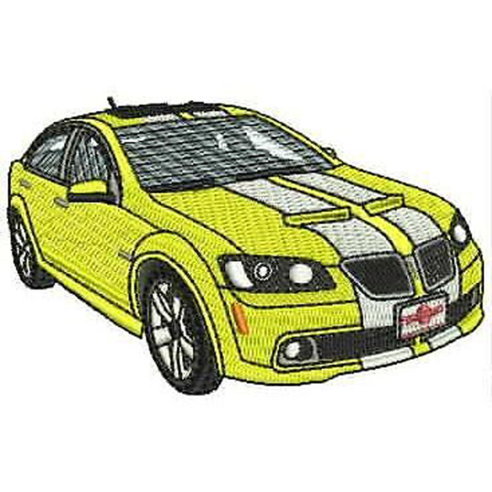 Machine Embroidery Design Set - Modern Muscle Cars - 17 Designs - 9 ...