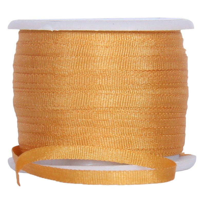 2mm Silk Ribbon Set - Orange Shades - Four Spool Collection - 100% Pure ...
