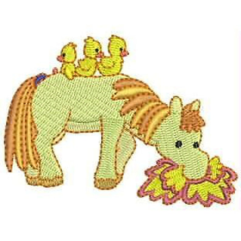 Machine Embroidery Design Set Farm Animals1 10 Designs - Etsy