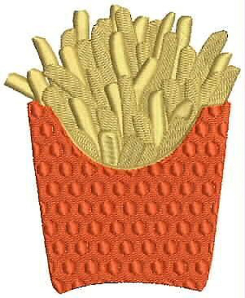 Machine Embroidery Design Set Fast Food1 20 Designs 9 - Etsy
