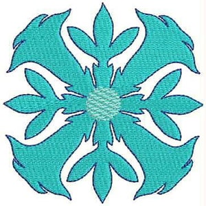 Machine Embroidery Design Set - Hawaiian Quilt(1) - 14 Designs - 9 ...